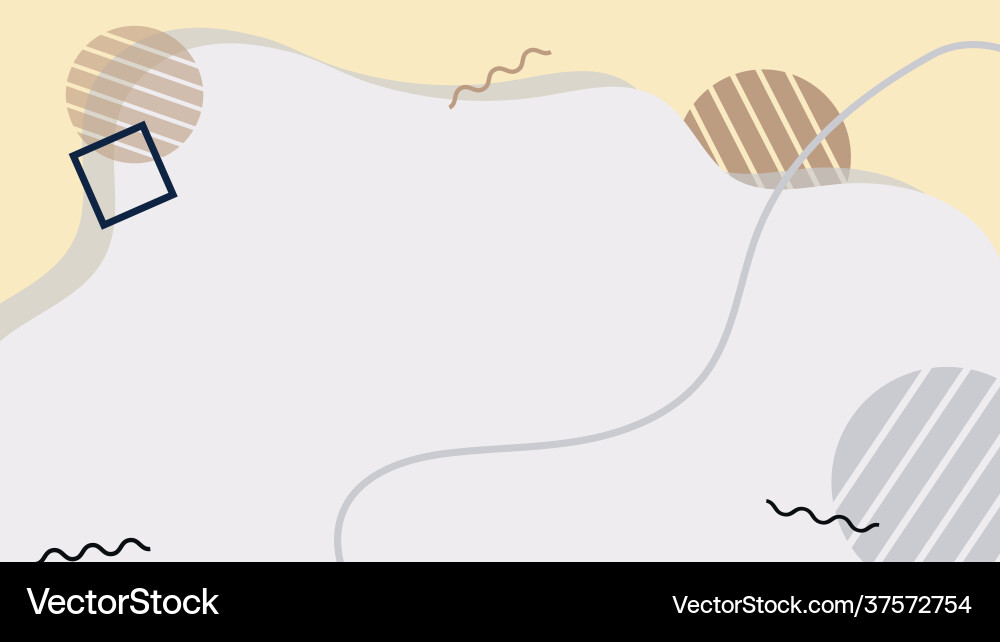 Color pastel modern memphis background Royalty Free Vector