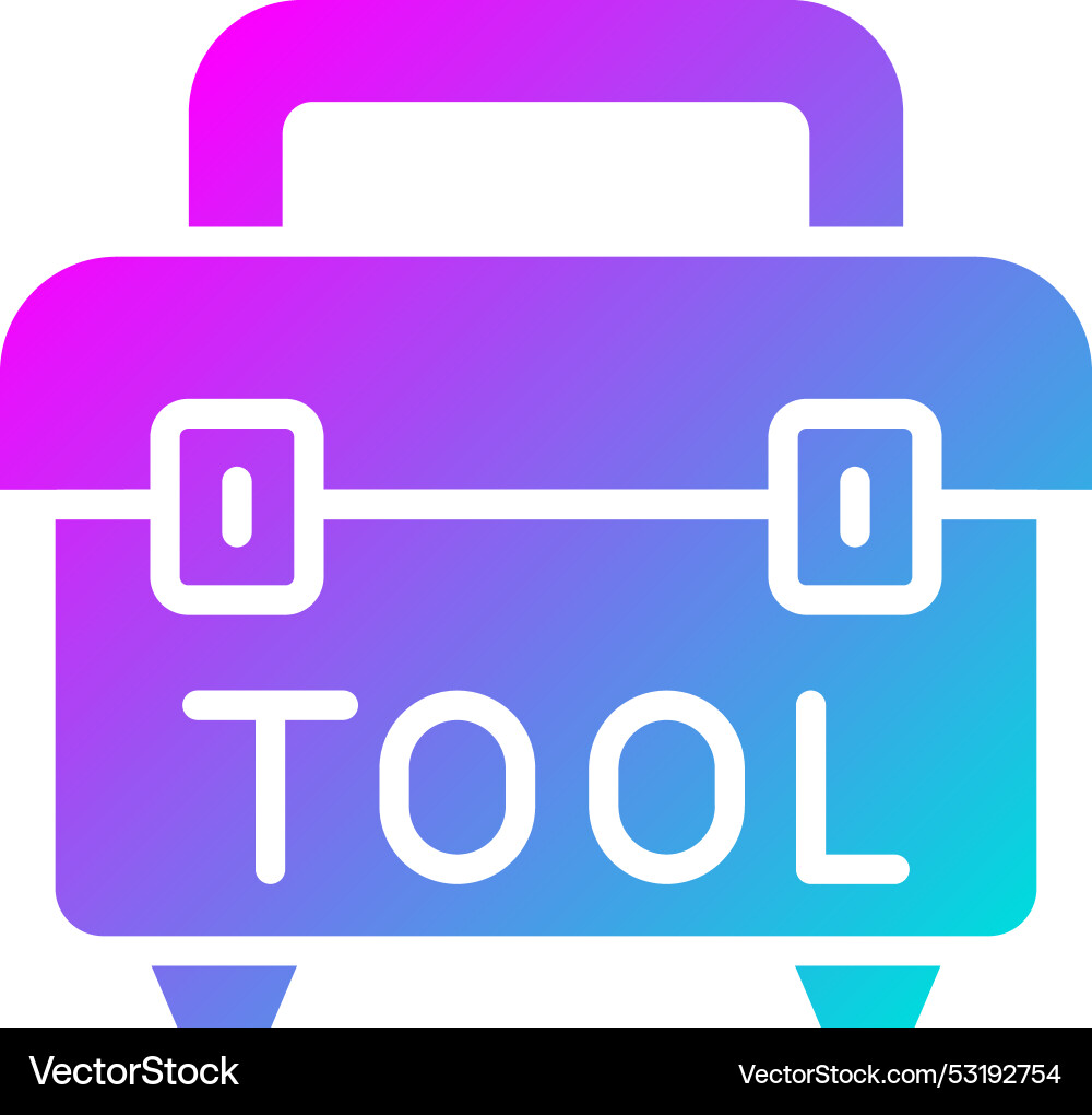 Tool kit icon design Royalty Free Vector Image