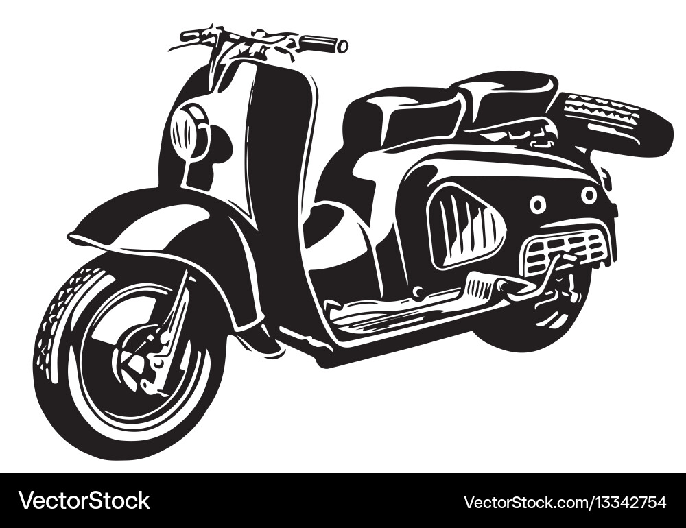 Vintage hand graphics - old Royalty Free Vector Image