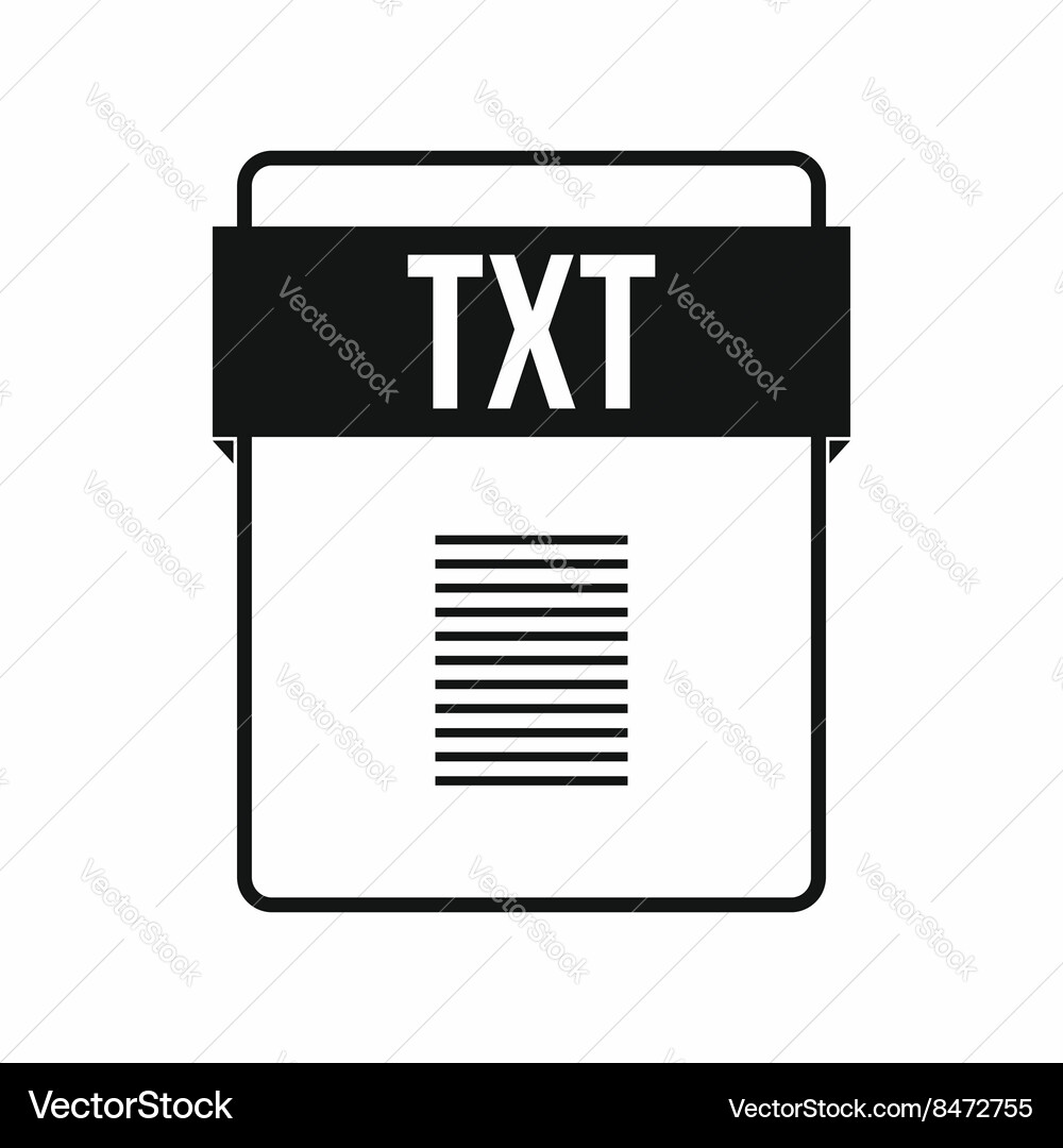 Txt File Icon