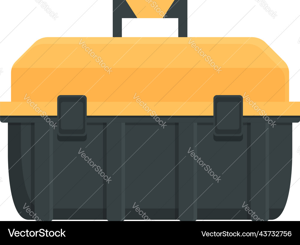 Business toolbox icon cartoon tool box Royalty Free Vector
