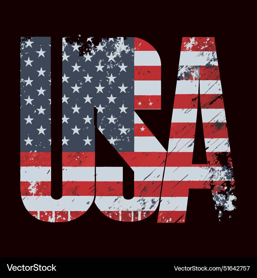 Usa design Royalty Free Vector Image - VectorStock