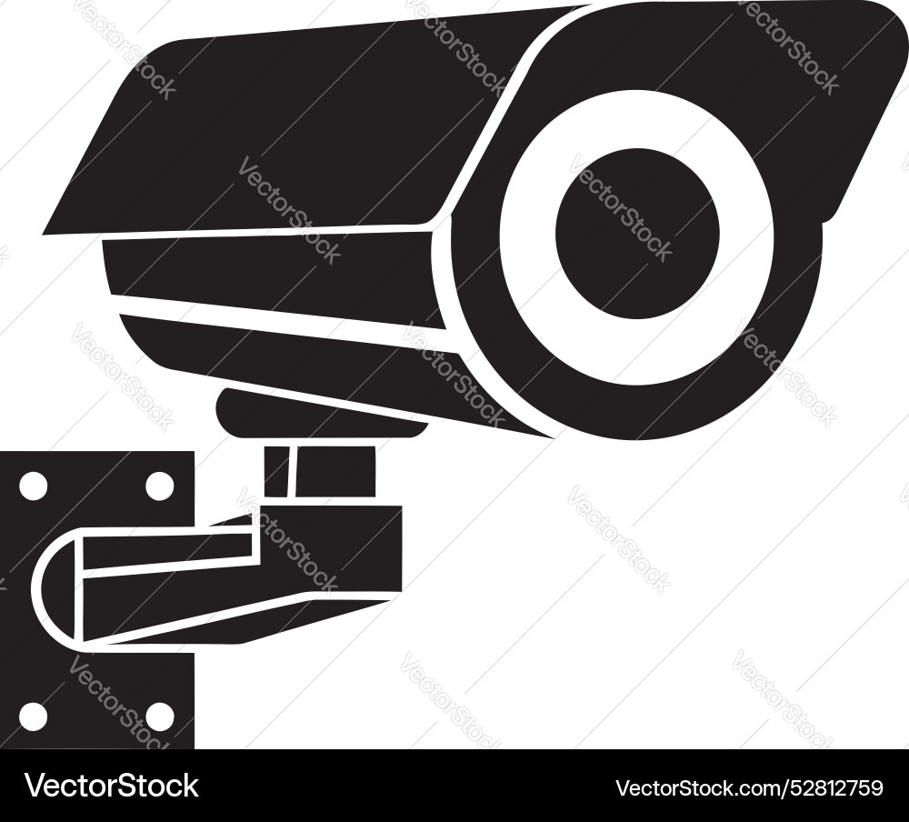 Eyeguard surveillance camera design watchfullens Vector Image