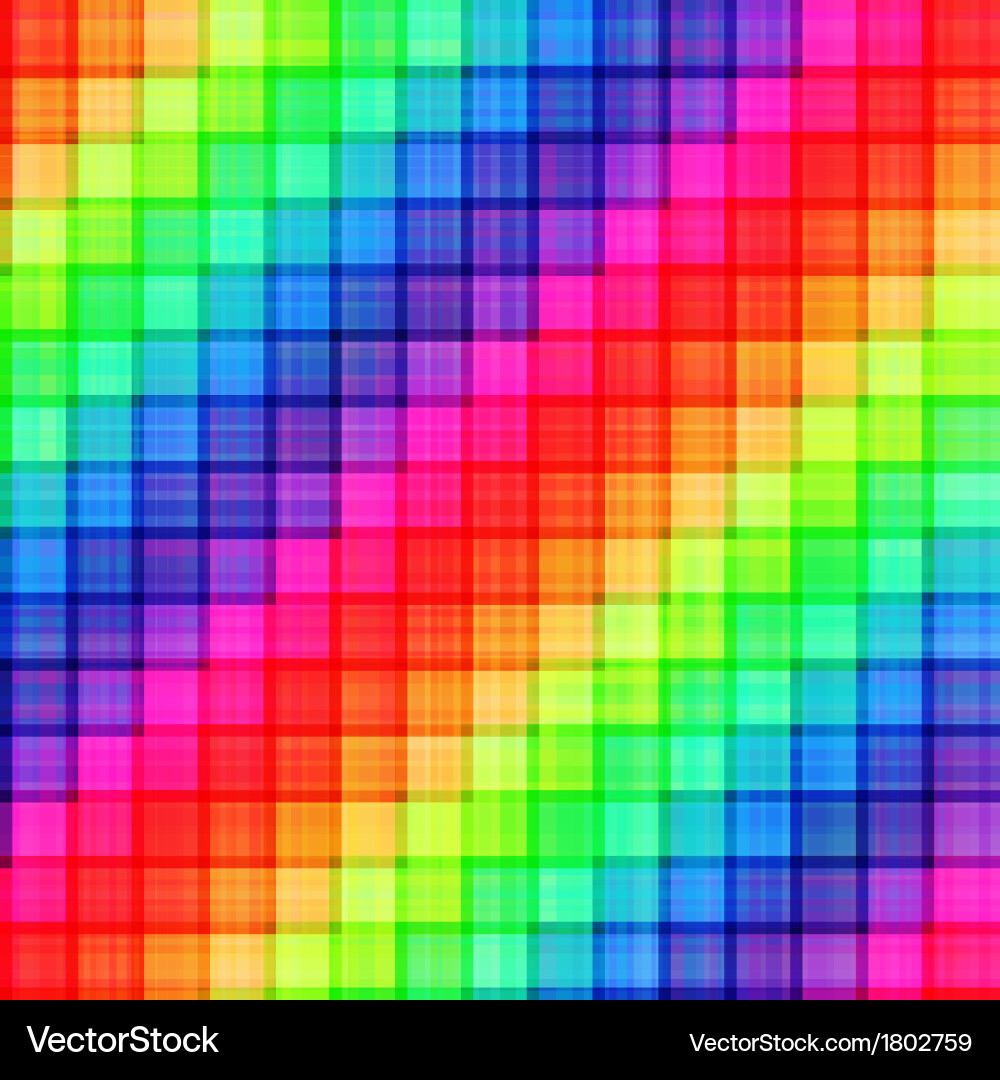 Seamless colorful rainbow colors background Vector Image