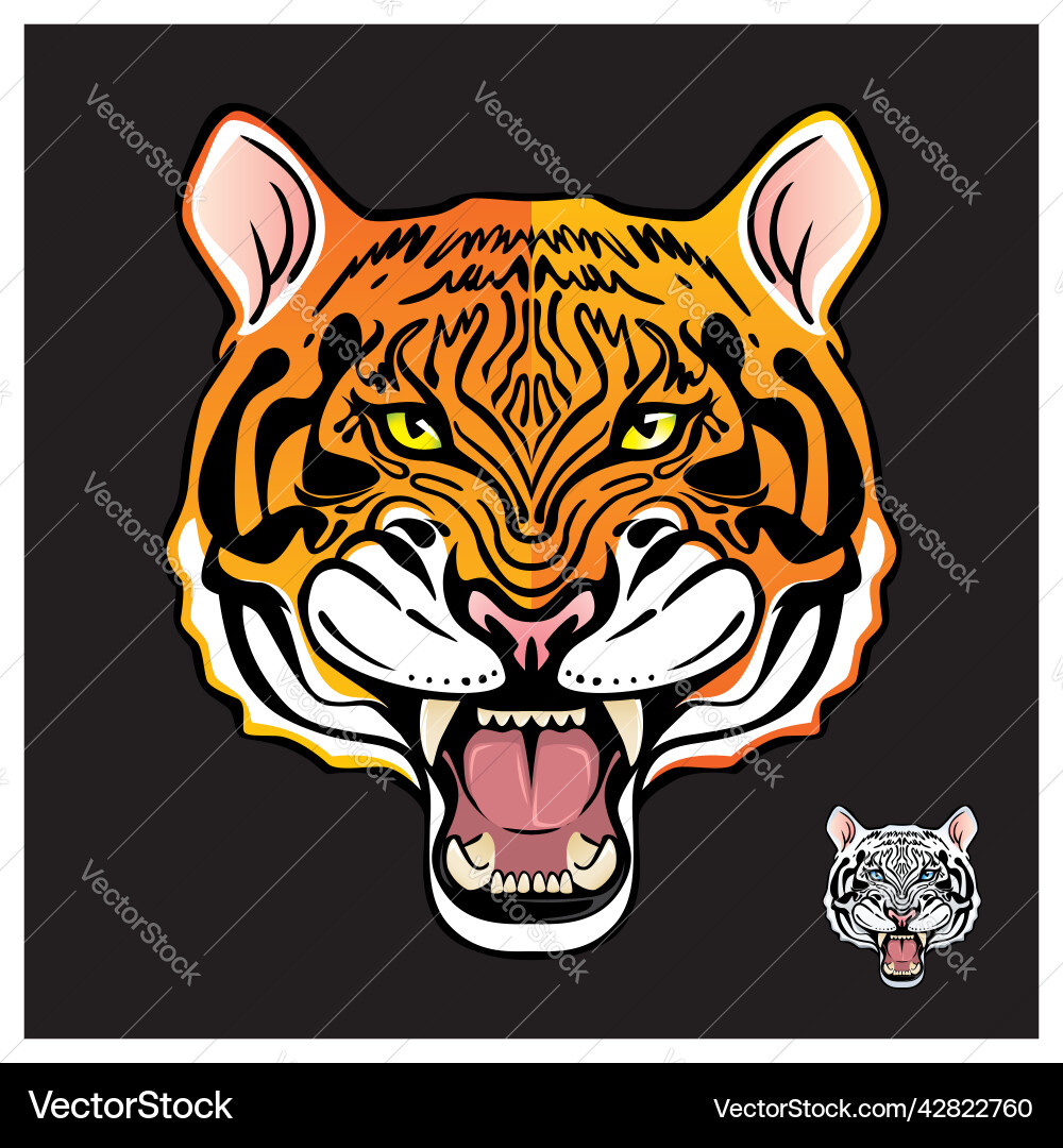 Tiger Royalty Free Vector Image - VectorStock