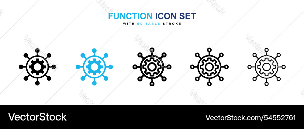 Function icon Royalty Free Vector Image - VectorStock