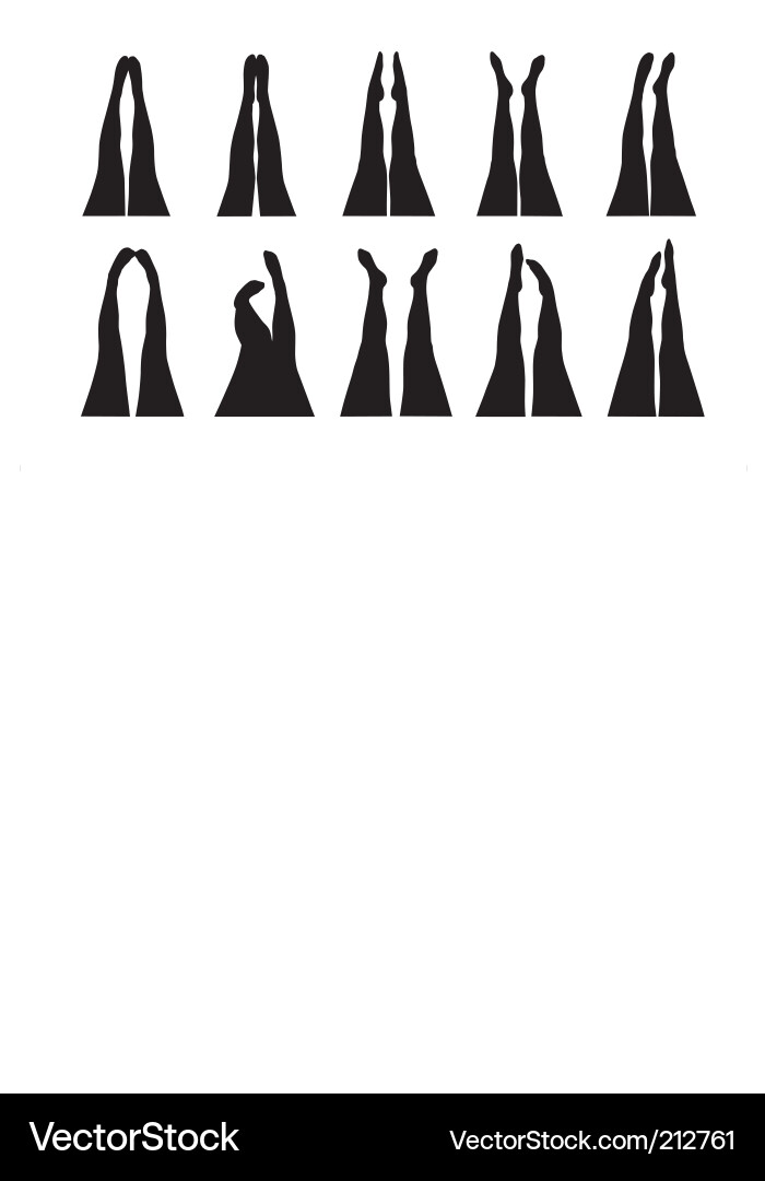 Human legs Royalty Free Vector Image - VectorStock