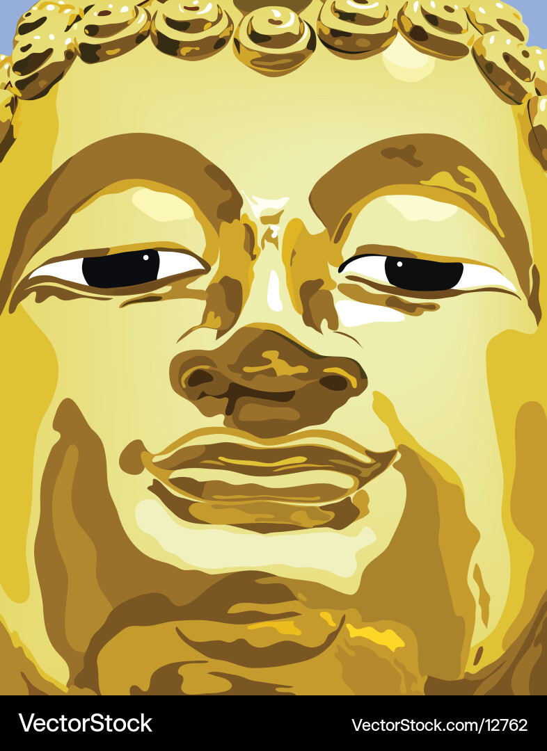 Buddha Royalty Free Vector Image - VectorStock