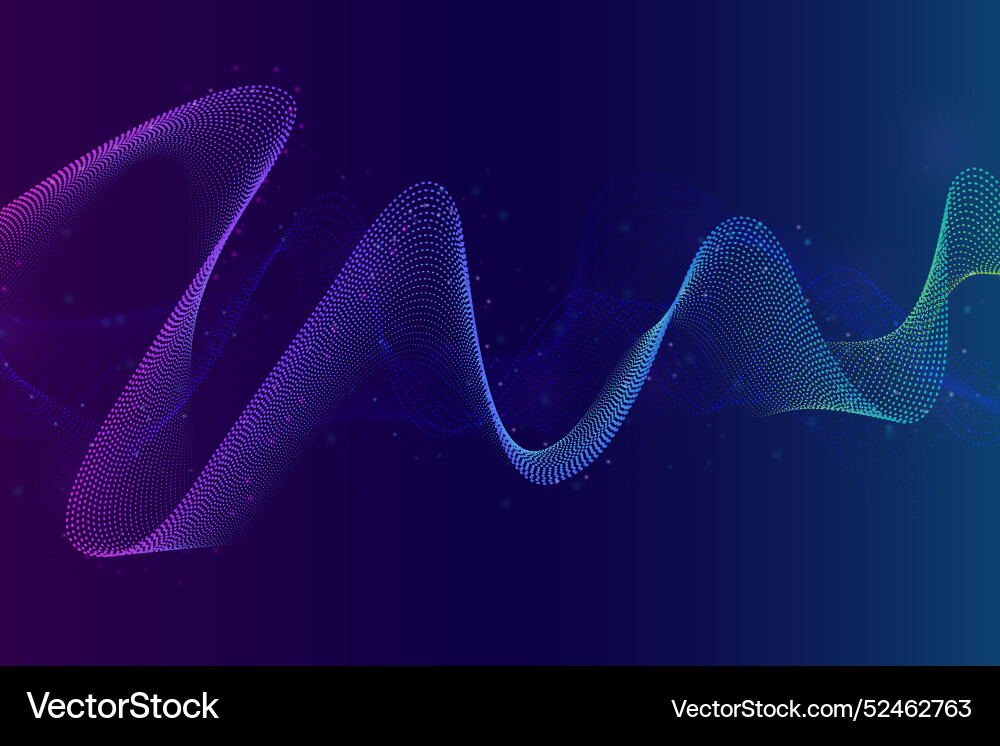 Colorful soundwave background Royalty Free Vector Image
