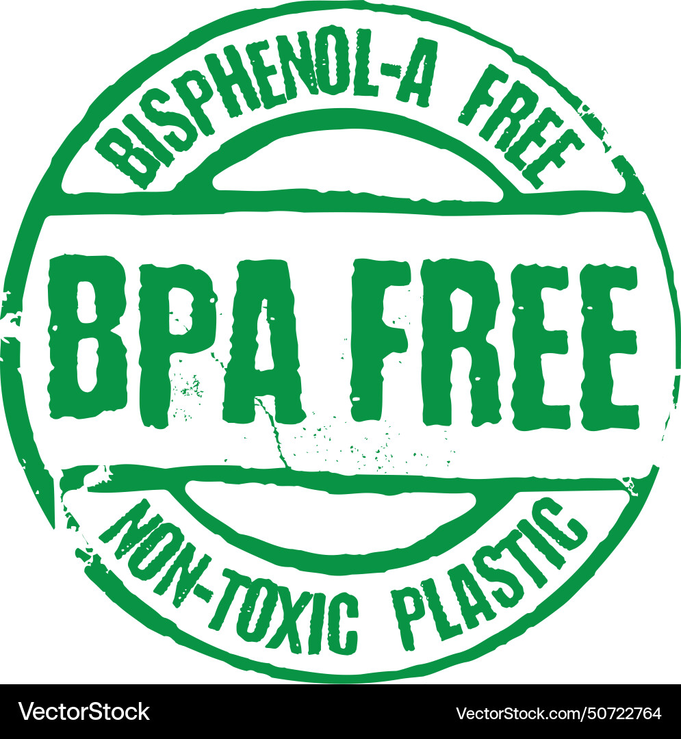 Bpa free stamp Royalty Free Vector Image - VectorStock