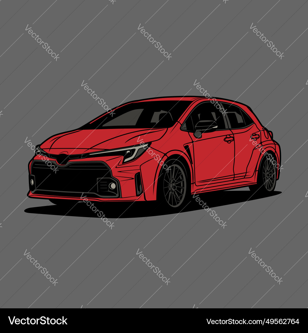 Cartoon car Royalty Free Vector Image - VectorStock