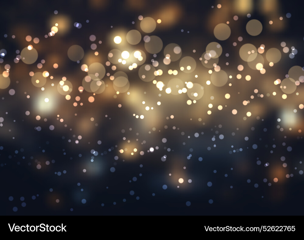 Celebration background with a bokeh lights design Vector Image