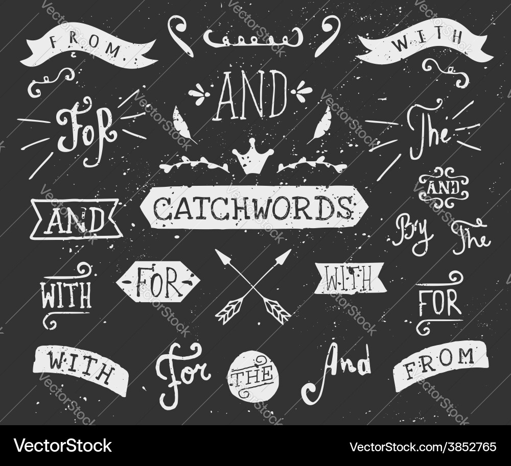 Catchwords Vector Images (over 1,000)