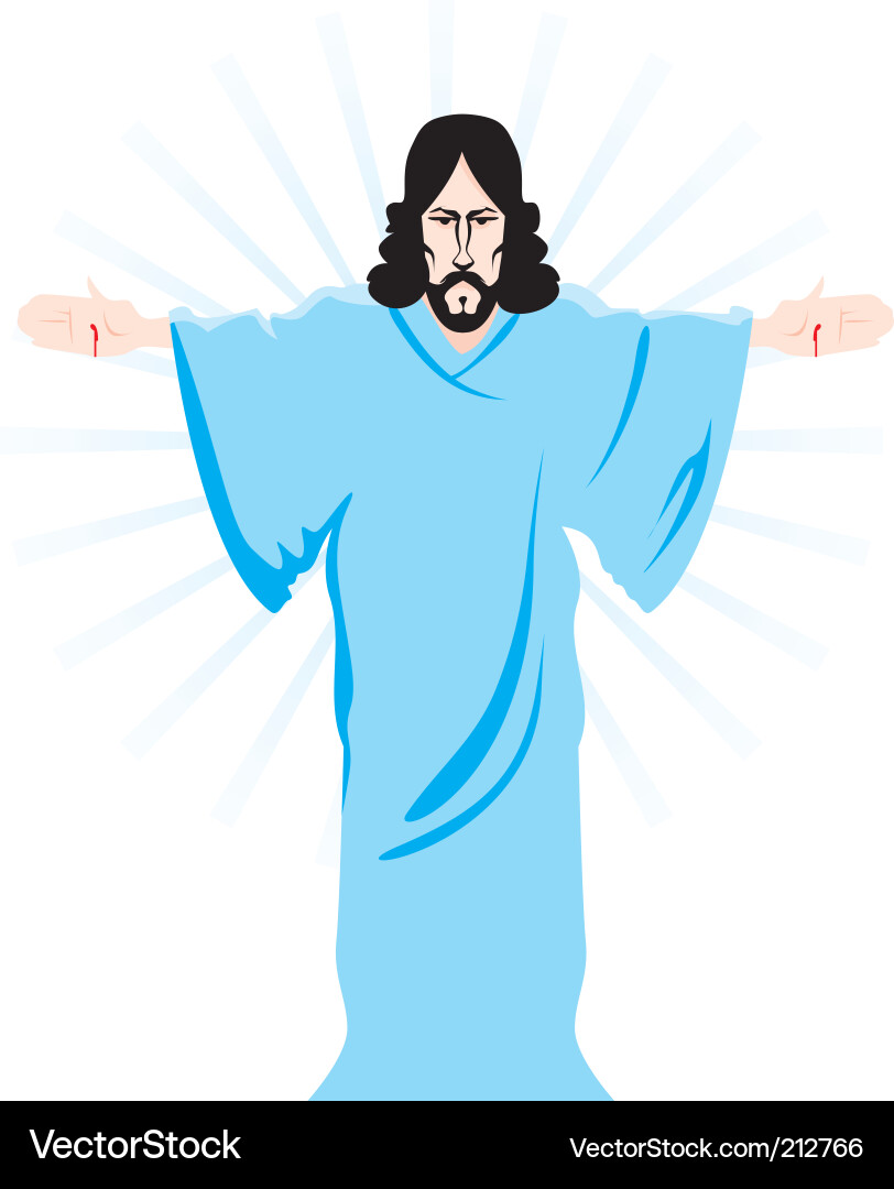 Jesus Royalty Free Vector Image - VectorStock