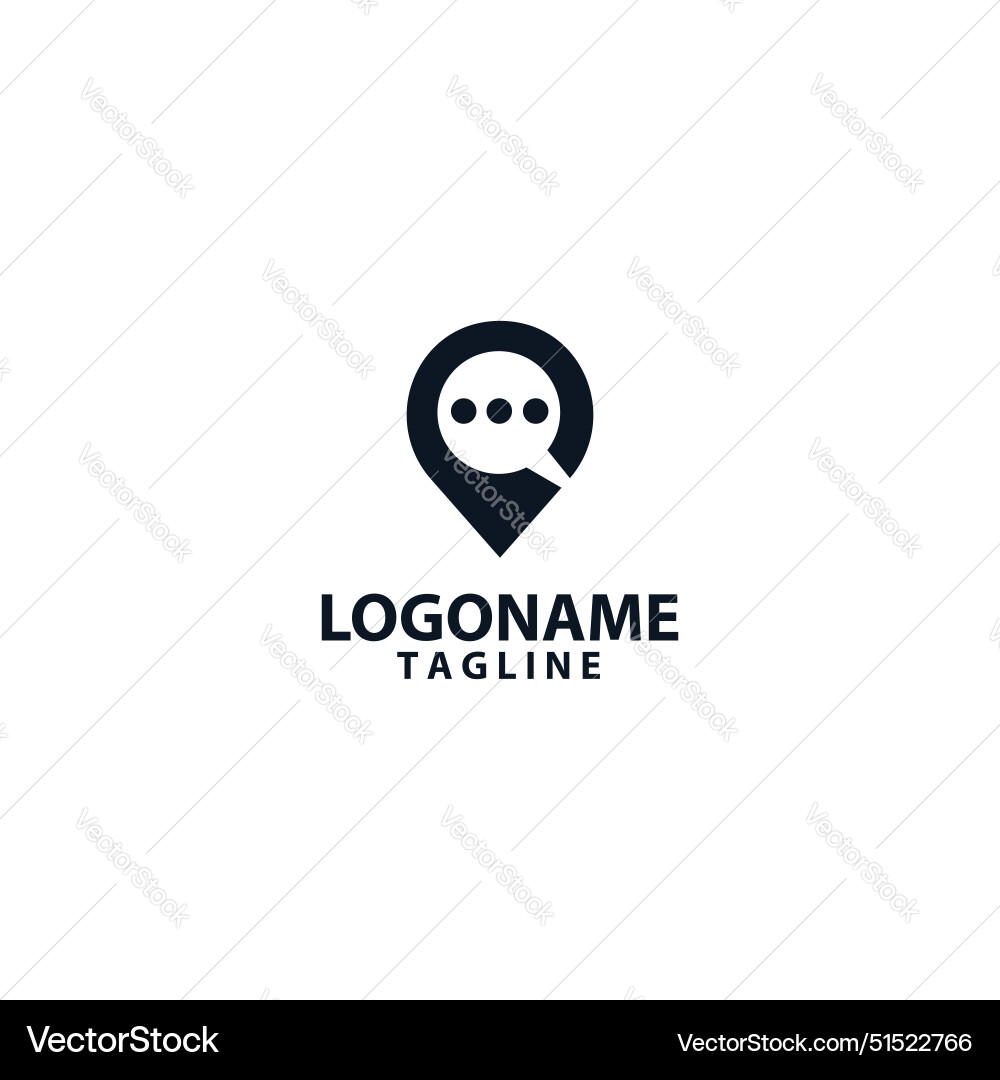 Point Talk Logo Royalty Free Vector Image - VectorStock