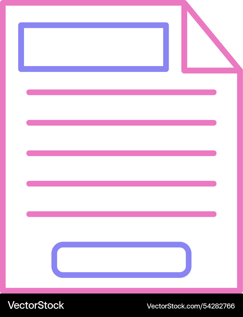 Task line two colour icon Royalty Free Vector Image Task line two colour icon Royalty Free Vector Image