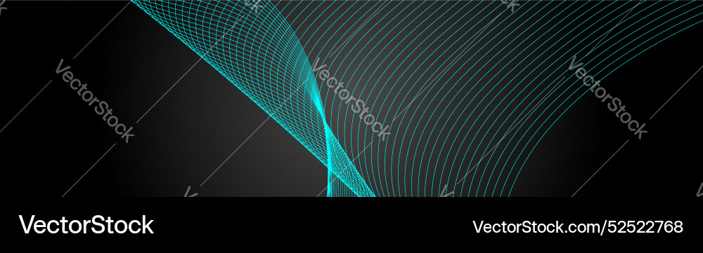 Dark deep black dynamic abstract background Vector Image