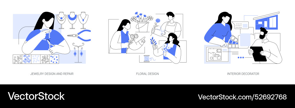 Design courses isolated cartoon Royalty Free Vector Image