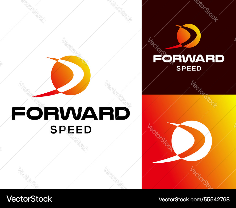 Forward shape Royalty Free Vector Image - VectorStock
