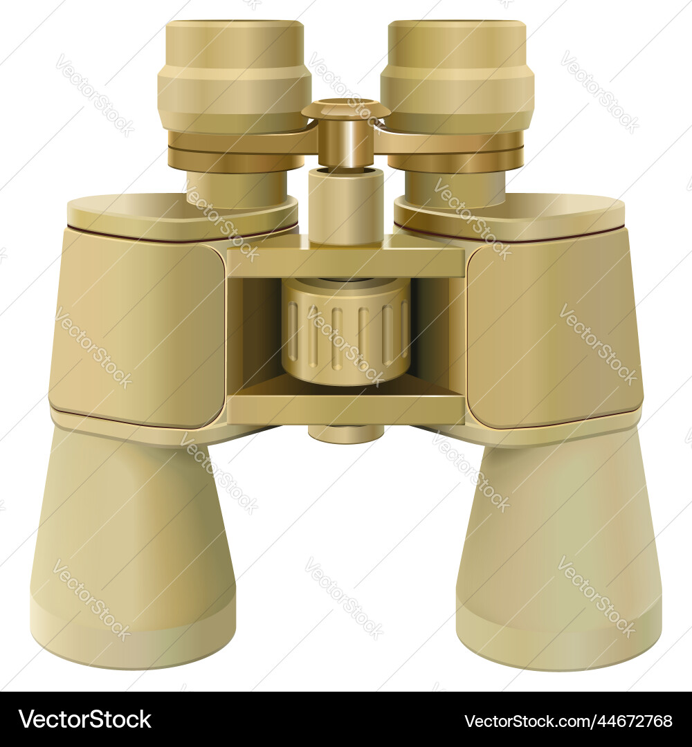 Safari binoculars icon Royalty Free Vector Image