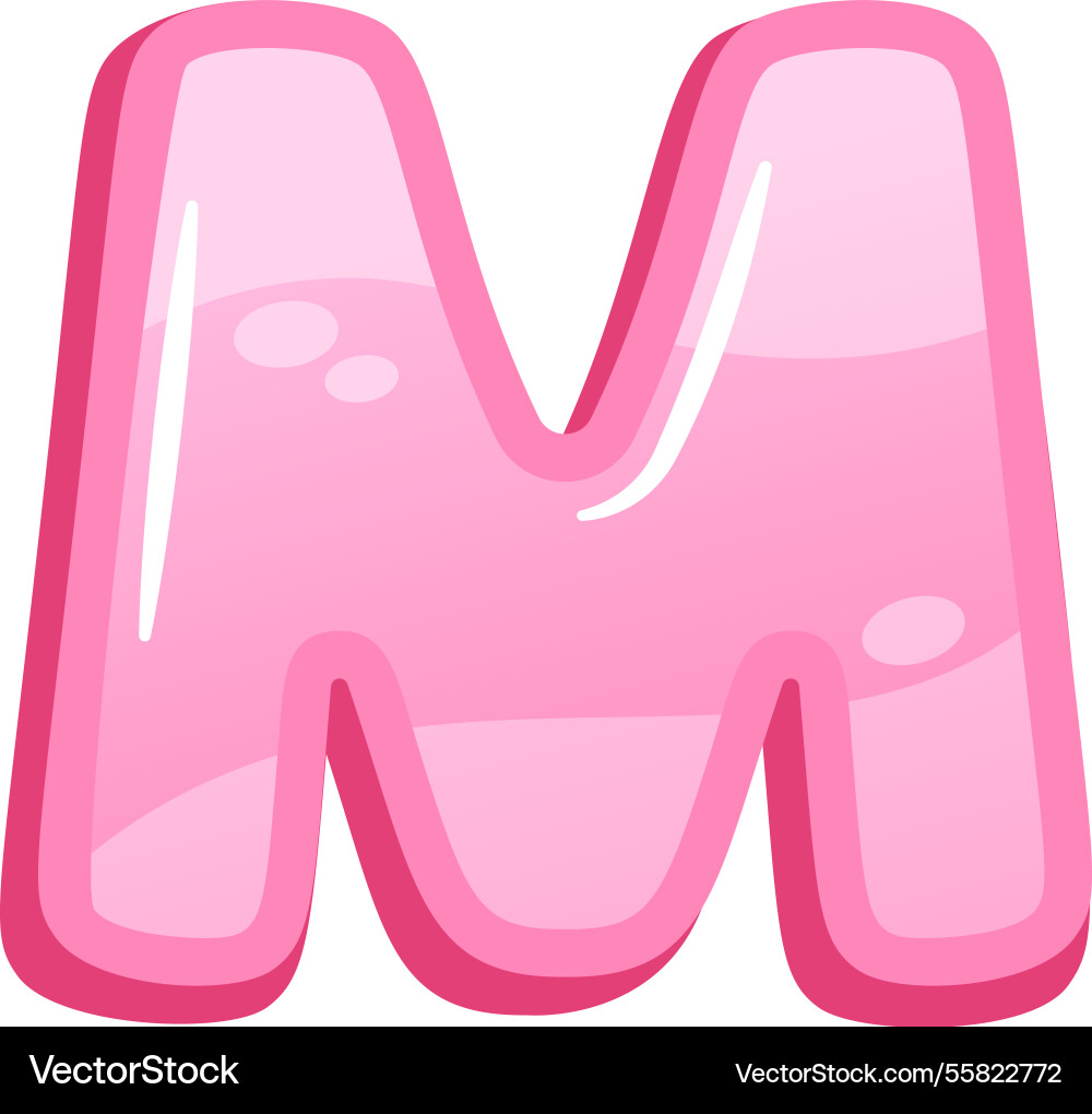 Pink Letter M Vector Images (over 1,100)