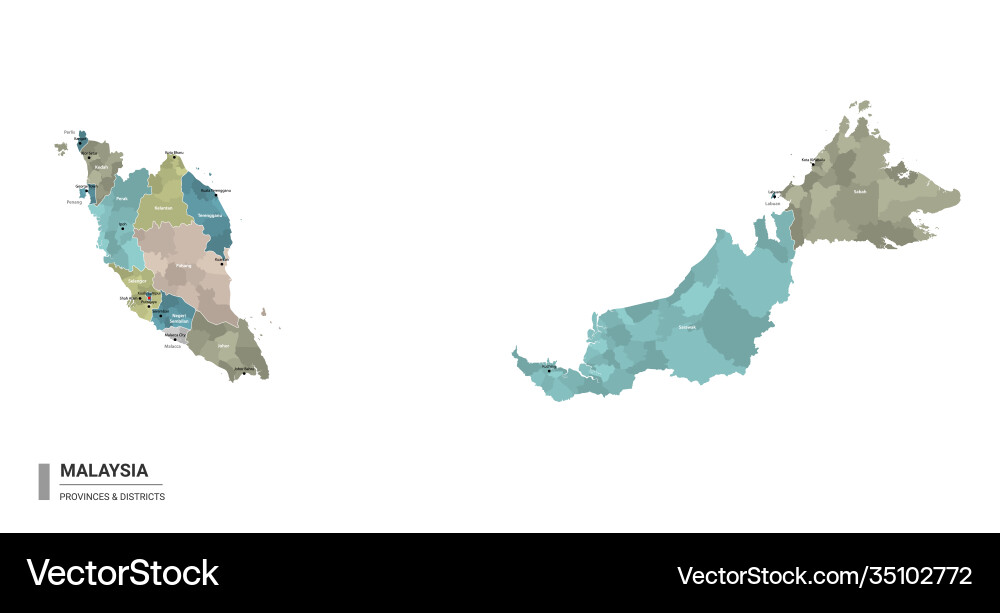Malacca Map Vector Images (36)