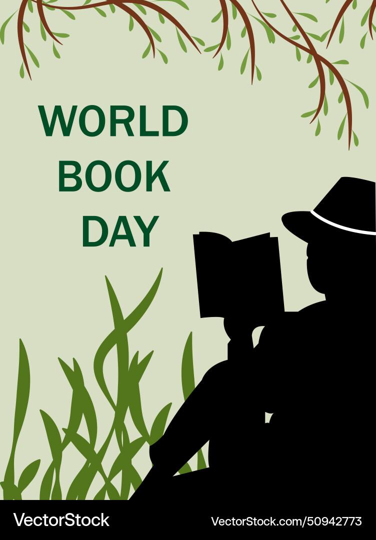 Book day Royalty Free Vector Image - VectorStock