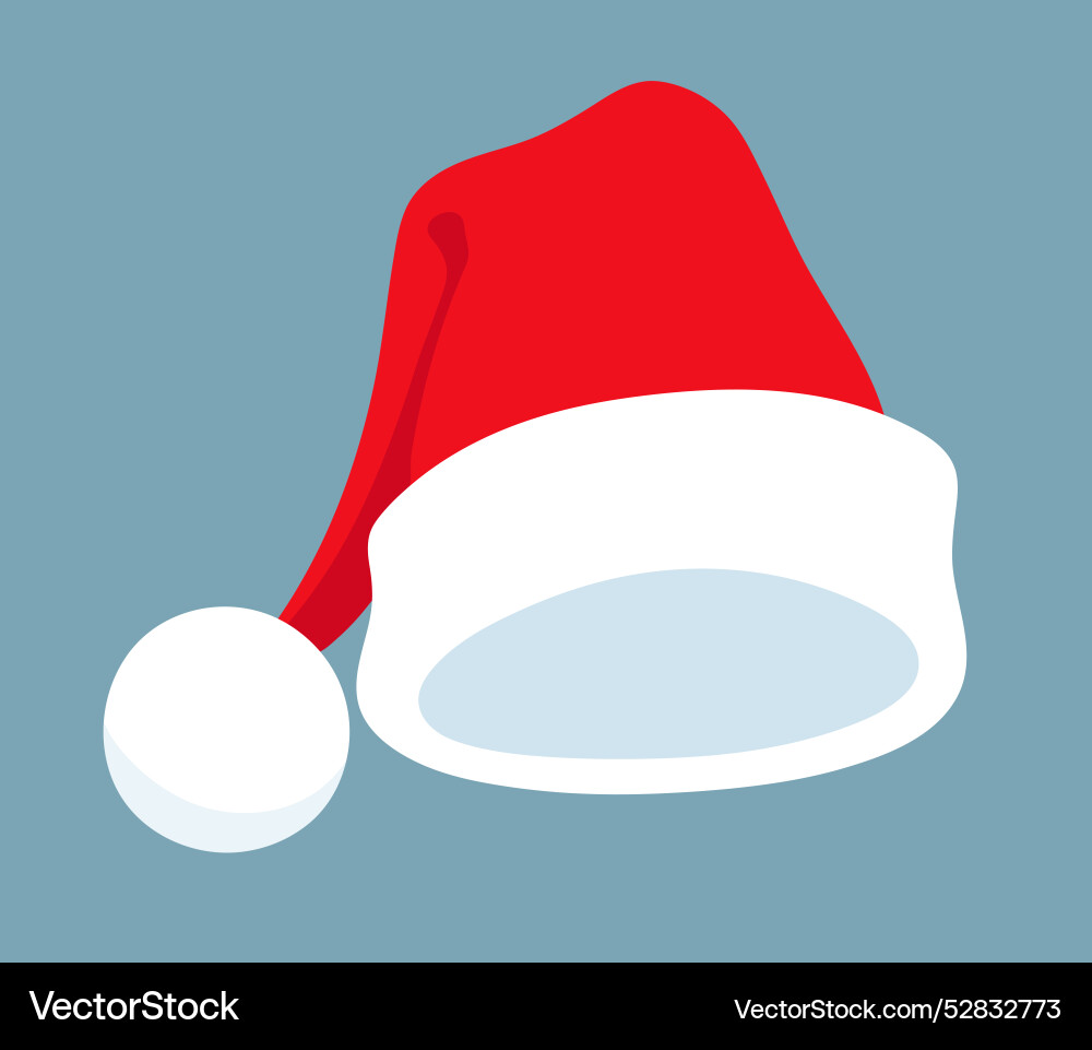 Santa hat Royalty Free Vector Image - VectorStock