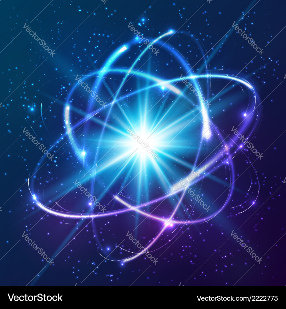 Neon Atom Nuclear Vector Images (over 1,000)