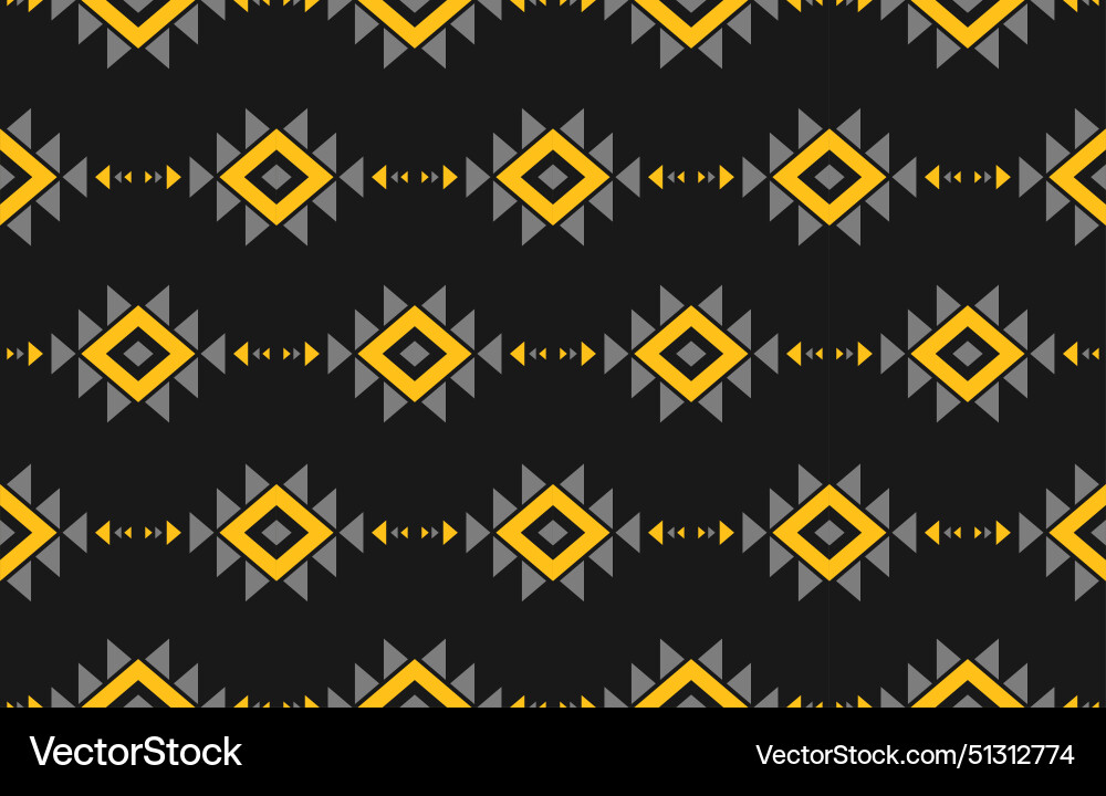 Beautiful ethnic tribal pattern art Royalty Free Vector