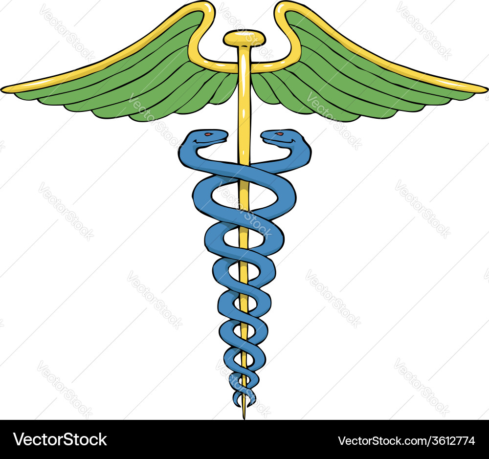 Caduceus Royalty Free Vector Image - VectorStock