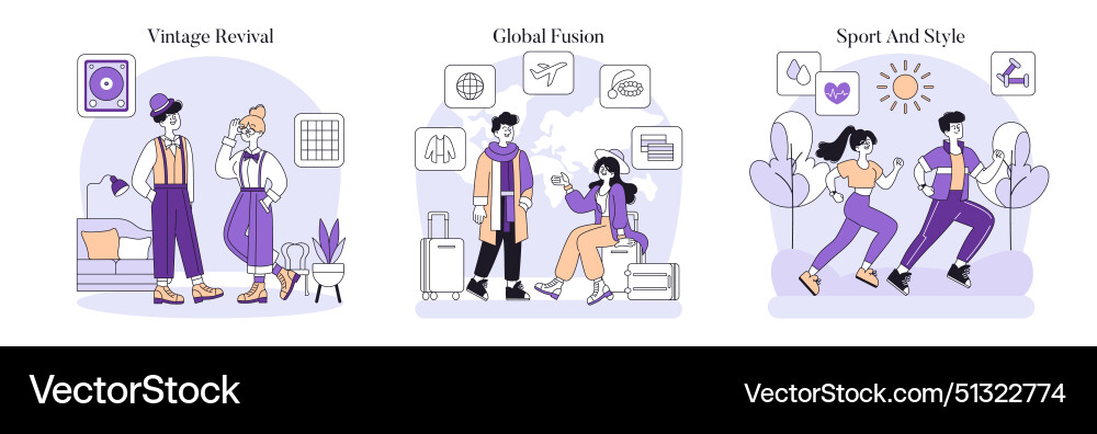 Personalization flat Royalty Free Vector Image