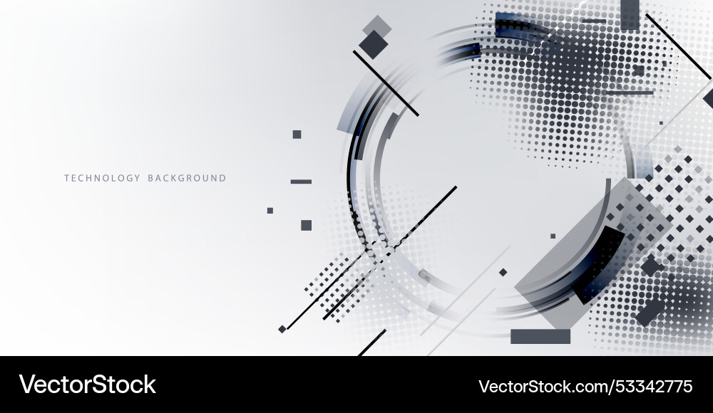 Abstract technology background modern design Vector Image