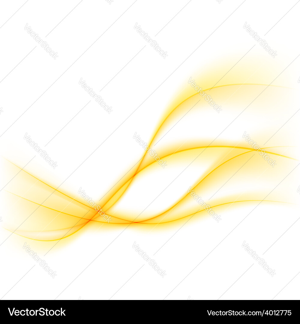 Abstract Yellow Glow Lines Background Royalty Free Vector