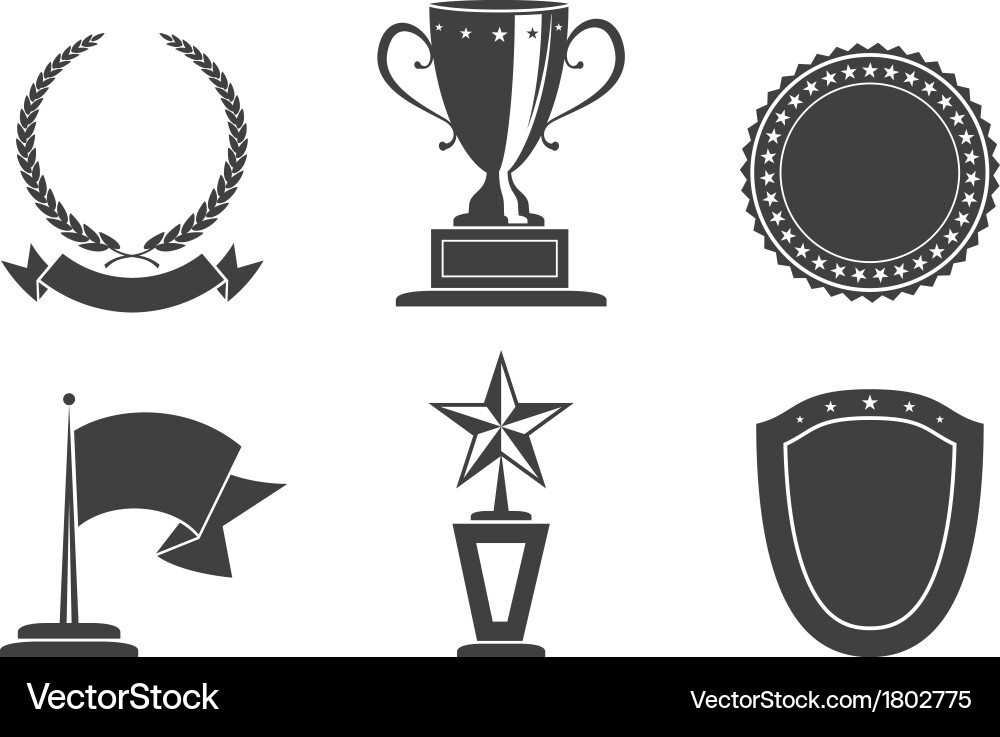 Recognition badges Royalty Free Vector Image - VectorStock