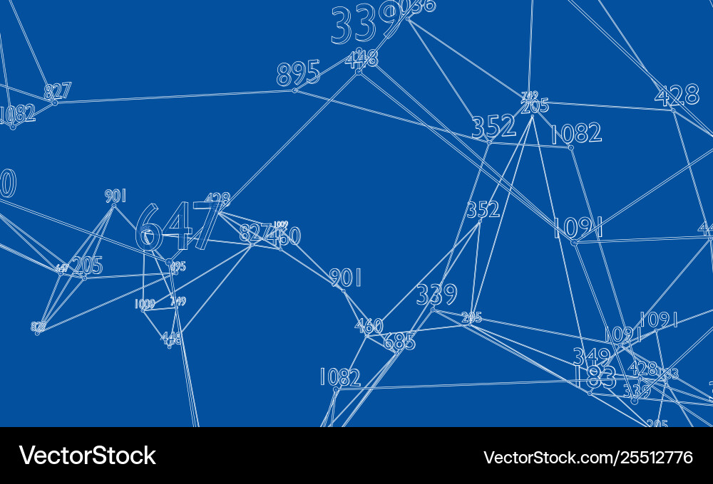 Abstract word cloud outline Royalty Free Vector Image