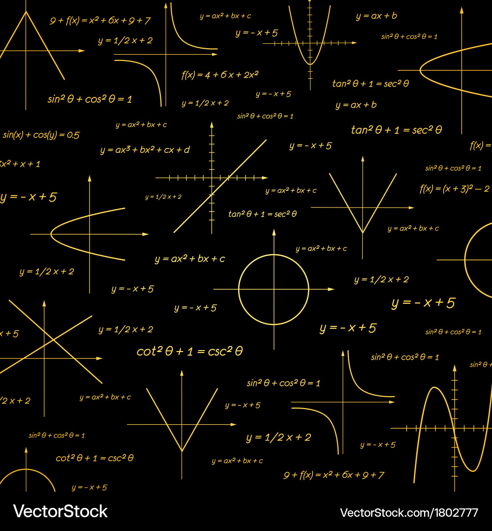 Abstract math Royalty Free Vector Image - VectorStock