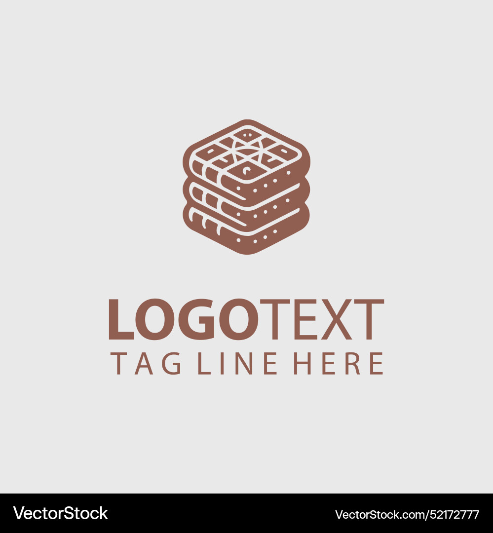 Biscuit logo Royalty Free Vector Image - VectorStock