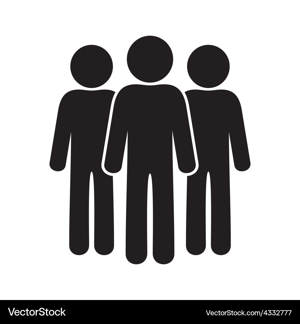 Team icon Royalty Free Vector Image - VectorStock