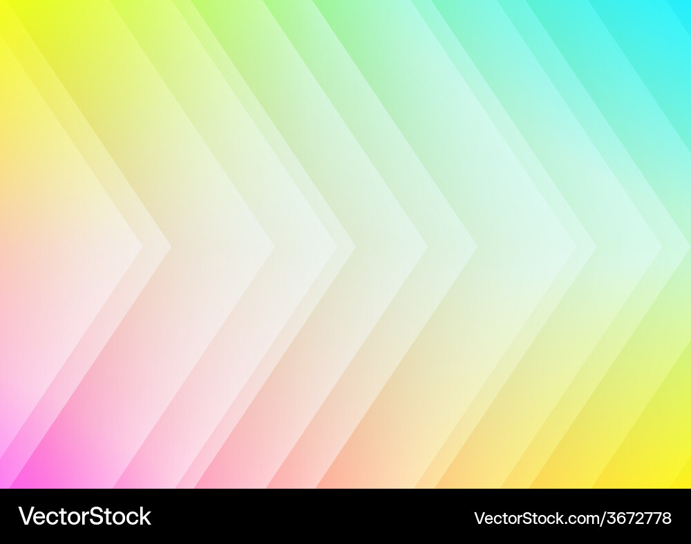 Abstract colored arrows background Royalty Free Vector Image