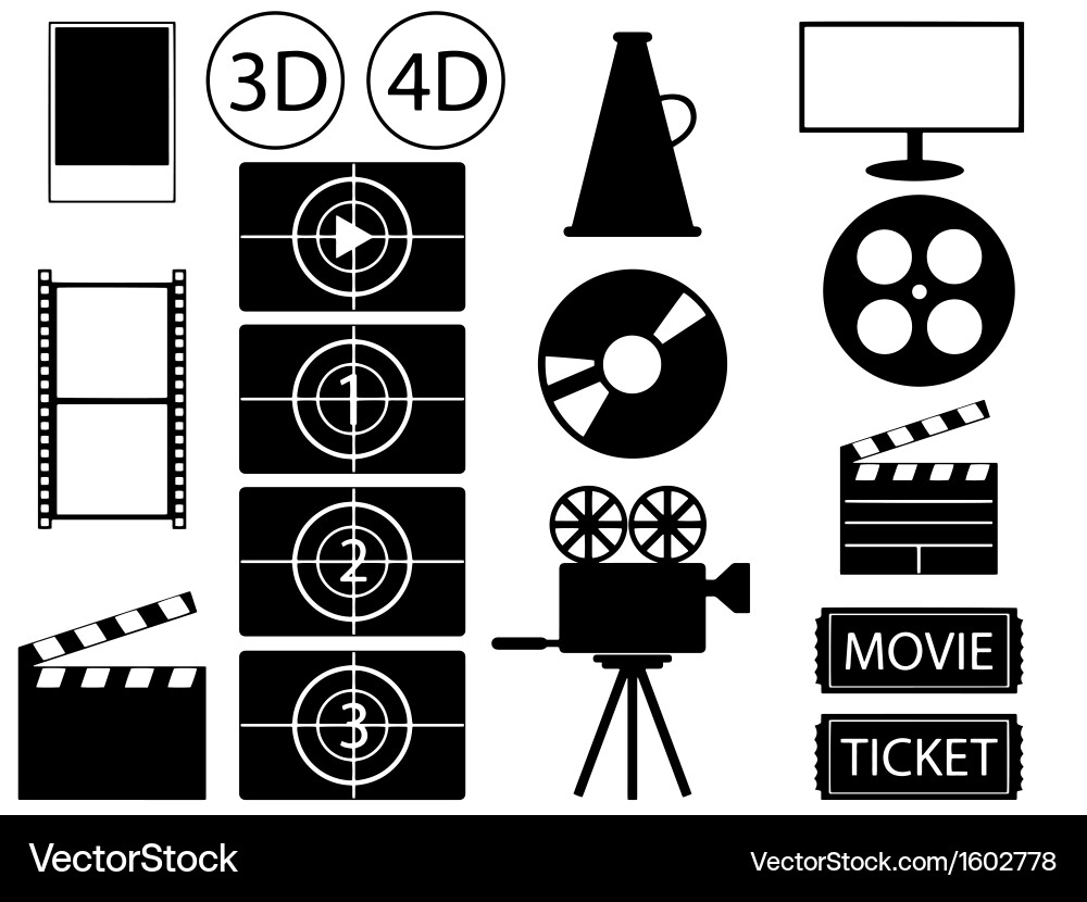 Movie Royalty Free Vector Image - VectorStock