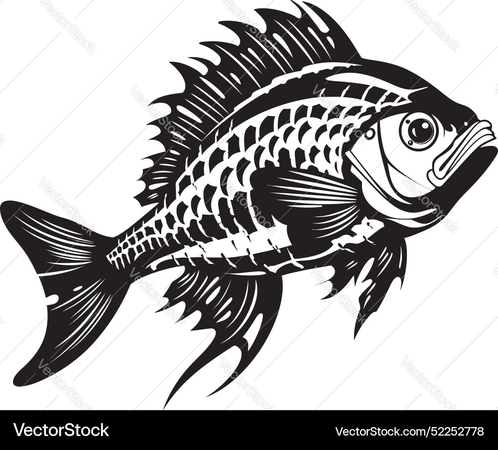 Phantom physiology elegant design of predator Vector Image