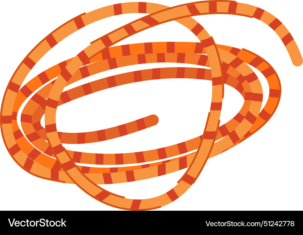 Twine rope cartoon Royalty Free Vector Image - VectorStock