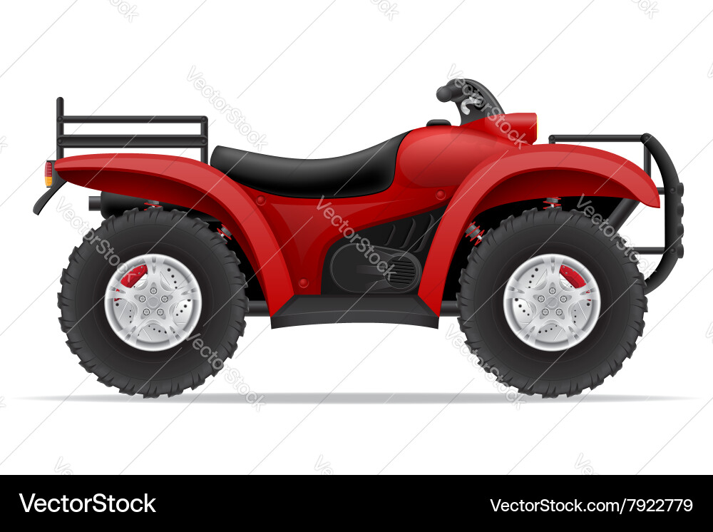 Atv 01 Royalty Free Vector Image - VectorStock