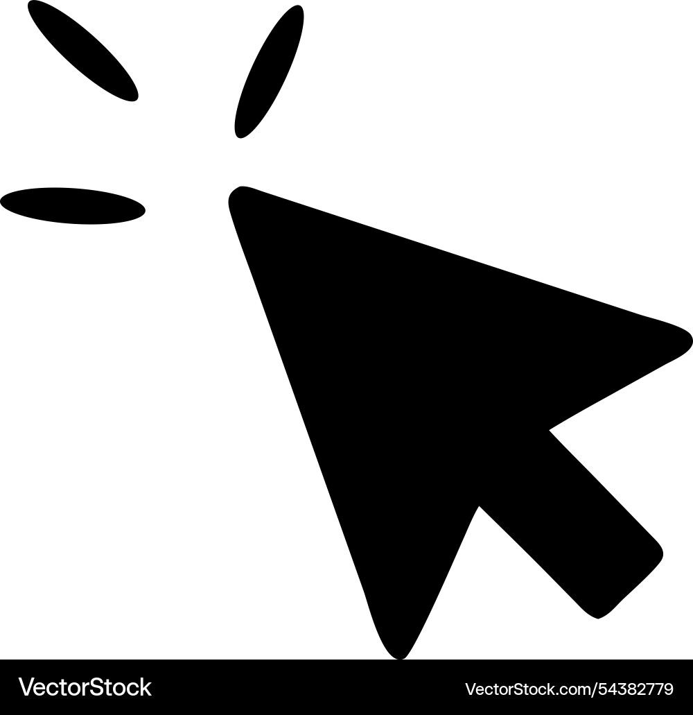 Cursor element Royalty Free Vector Image - VectorStock