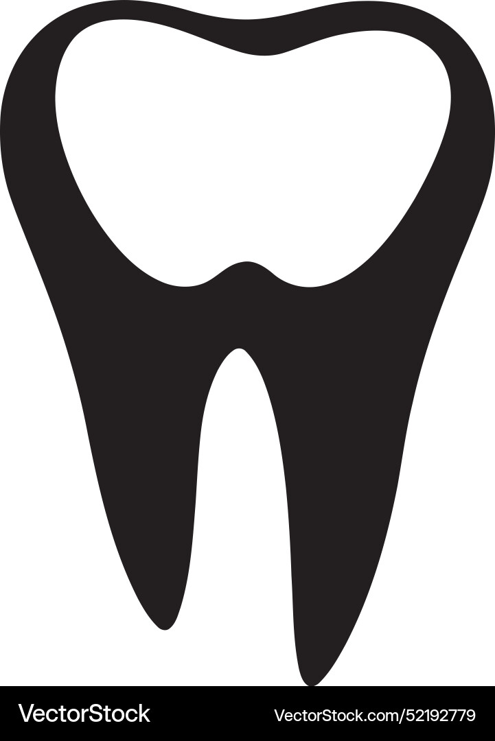 Dental veneers crafting a perfect smile Royalty Free Vector