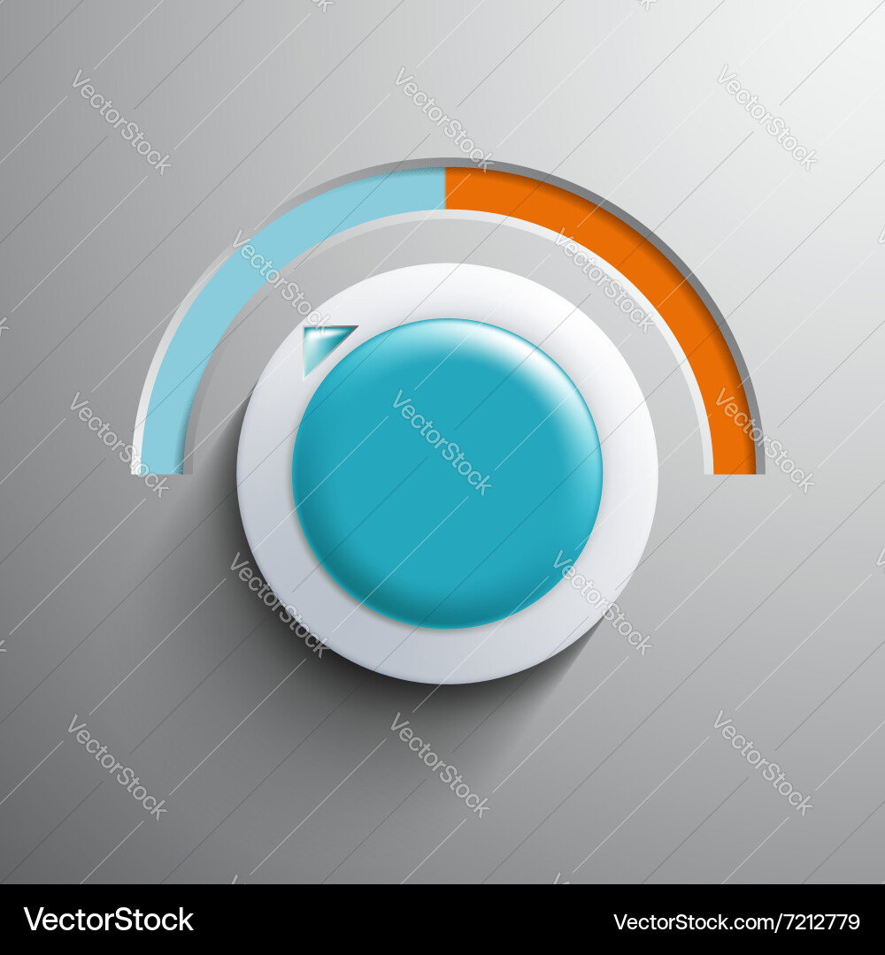 Regulator climate control Royalty Free Vector Image