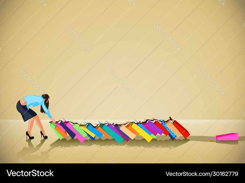 Shopping Royalty Free Vector Image - VectorStock