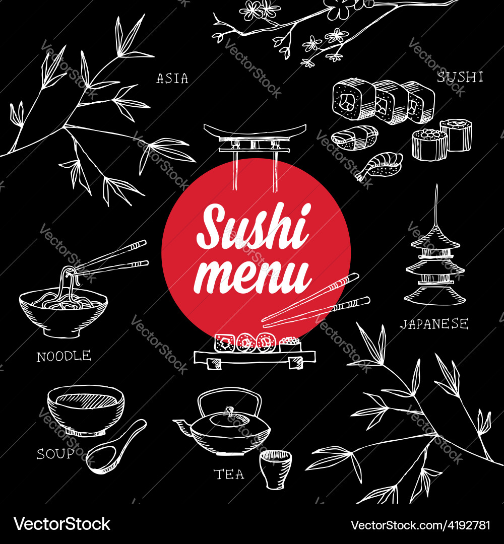 Restaurant cafe menu template design Royalty Free Vector