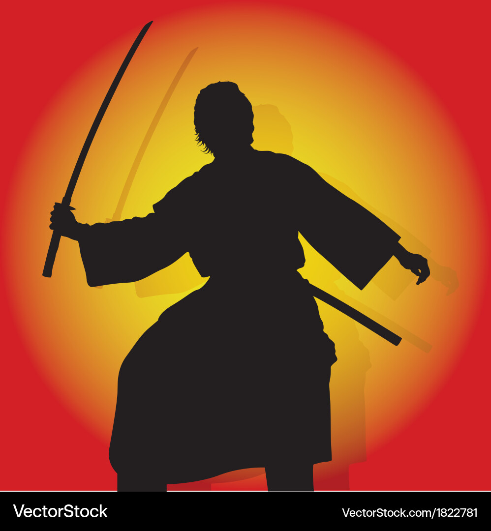 Samurai Royalty Free Vector Image - VectorStock